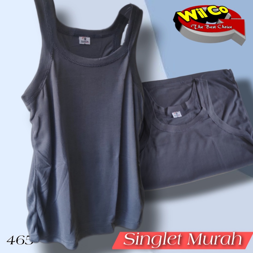 Jual K465 Singlet Kaos Dalam Pria Remaja Dan Dewasa,Singlet Cowok Warna Polos Size M L Xl ...
