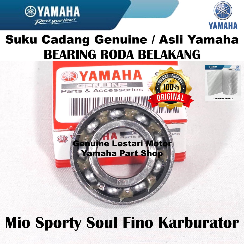 Jual Bering Bearing Roda Belakang Mio Sporty Soul Fino Karburator Asli ...