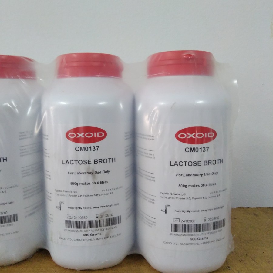 Jual OXOID CM0137B LACTOSE BROTH 500g | Shopee Indonesia