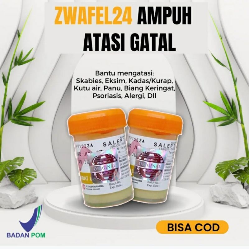 Jual Salep Zwafel 24 Salep Gatel Kutu Air Kadas Kurap Jamur Eksim ...