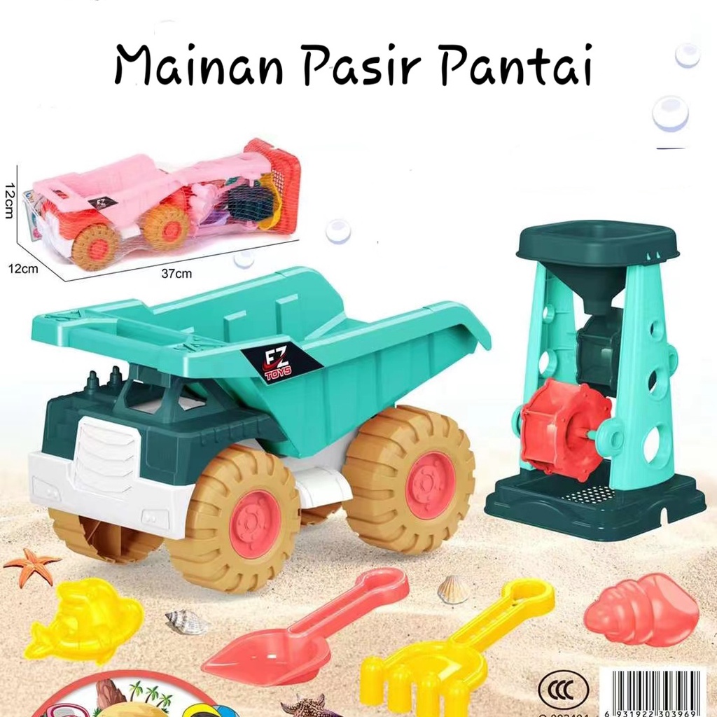 Jual [tma]Mainan Set Anak Anak Untuk Pasir Di Pantai / Mainan Pantai ...
