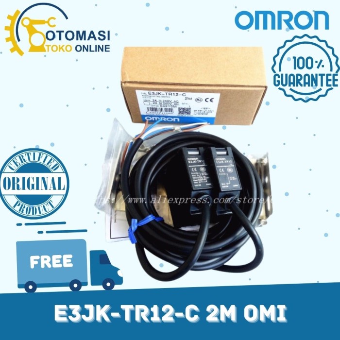 Jual Elec Omron Photoelectric Sensor E3Jk-Tr12-C 2M Omi | Shopee Indonesia