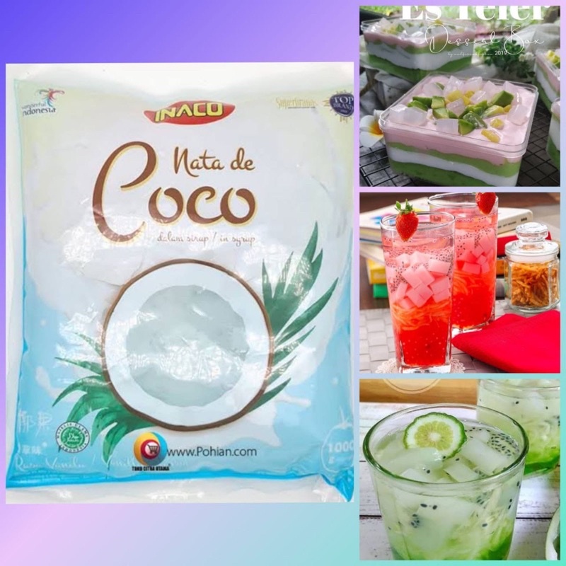 Jual Inaco Nata de Coco 1kg | Shopee Indonesia