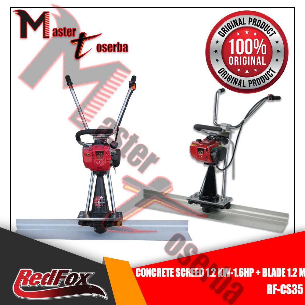 Jual Mesin perata beton + pisau 1.2 meter concrete screed RF CS35 ...