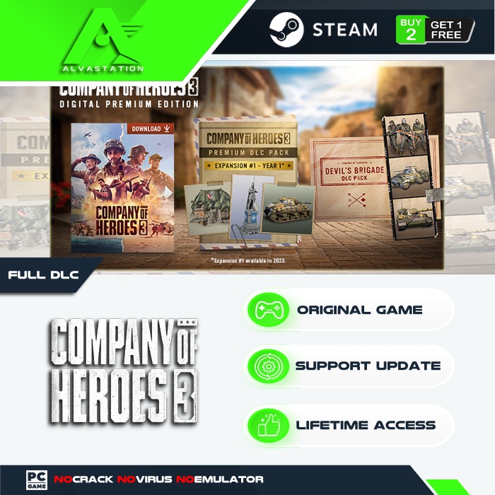 Jual Company of Heroes 3 COH 3 Premium Edition PC Original | Shopee ...