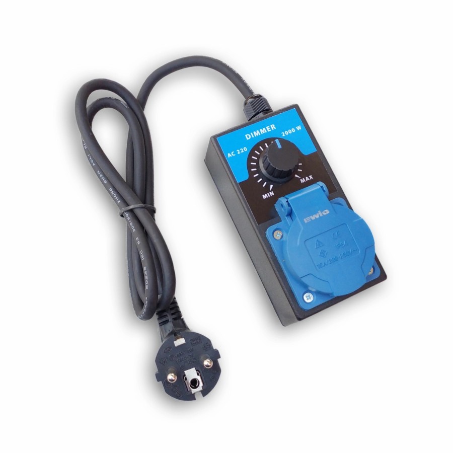 Jual Dimmer 2000W Pengatur Kecepatan Bor Dinamo Gerinda Model Stop ...