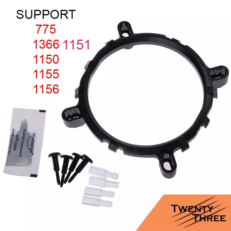 Jual BRACKET INTEL LGA CPU HEATSINK BASE HOLDER 4 IN 1 HSF PROCESSOR ...