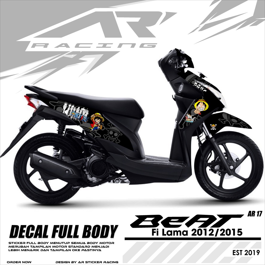 Jual (COD) Decal Sticker Fullbody Beat Fi Lama 2012 2013 2014 - Dekal ...
