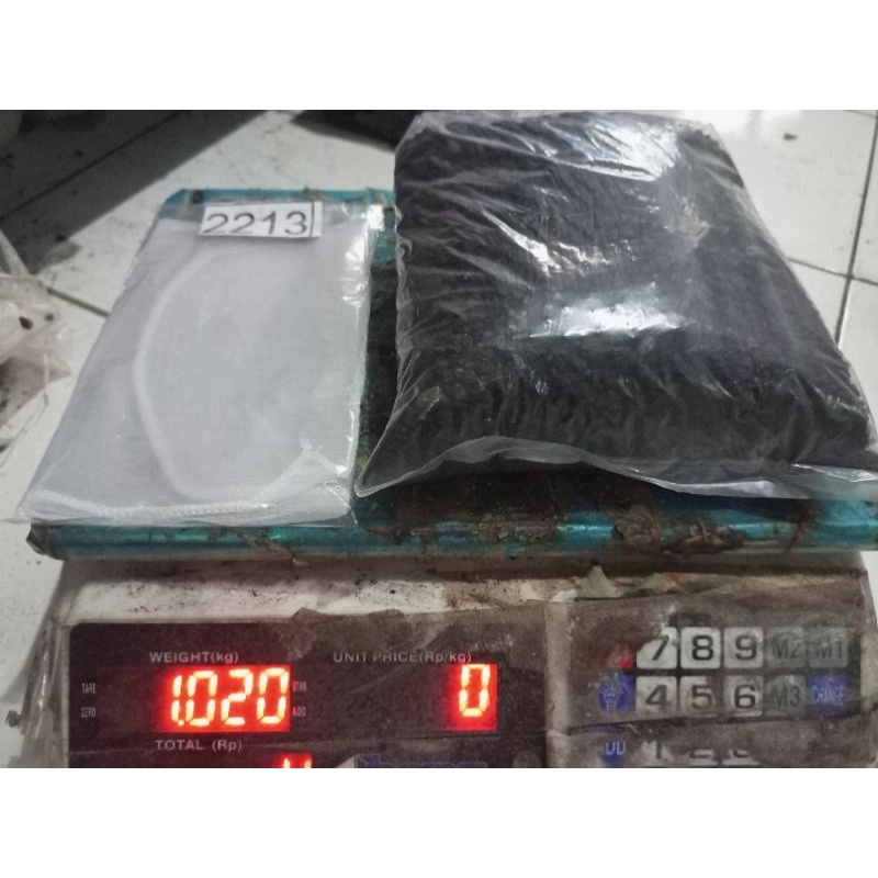 Jual Karbon aktif 1 kg + kantong / karbon aktif / media filter / filter ...