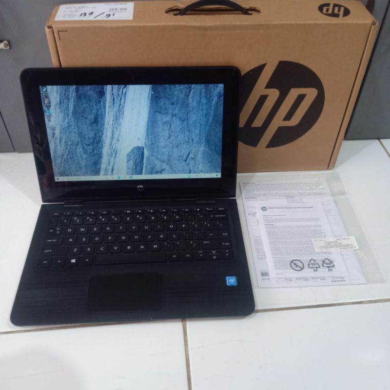 Jual Laptop 2 in 1 Merk HP Pavilion 11-ab128TU Convertible X360 intel ...
