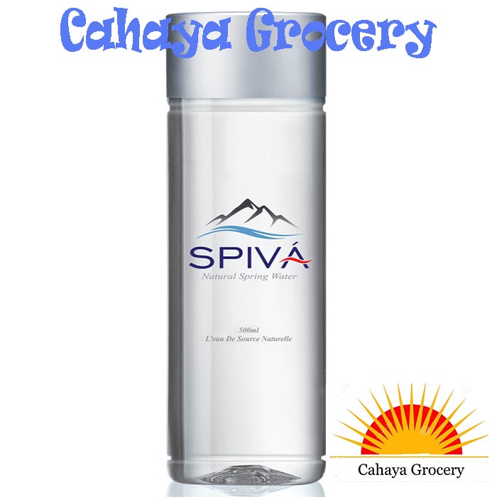 Jual Spiva Natural Spring Water / Air Mineral 500ml x 24 Botol (KURIR ...
