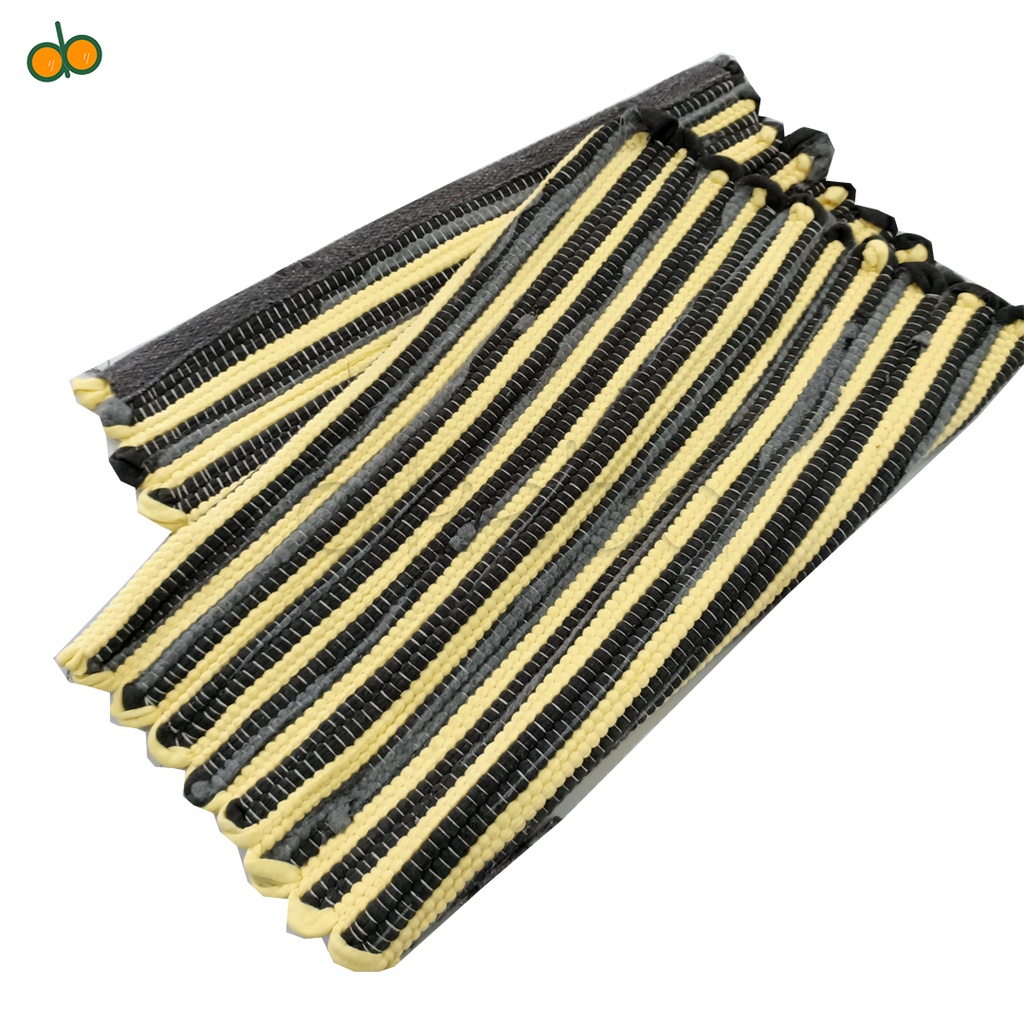Jual Keset lantai kain tenun tebal rajut anyam doormat doormate uk 40 x ...