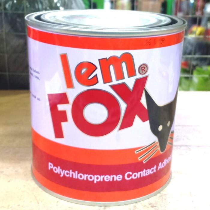 Jual Lem Fox Kuning Kemasan Kaleng 1KG / LEM Cair / LEM Fox 1kg ...