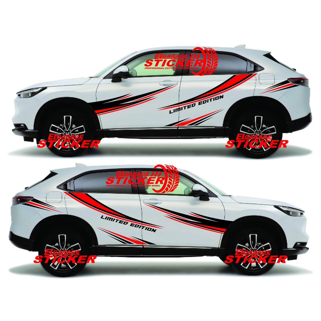 Jual Stiker mobil honda hrv cutting stiker limited edition stiker ...