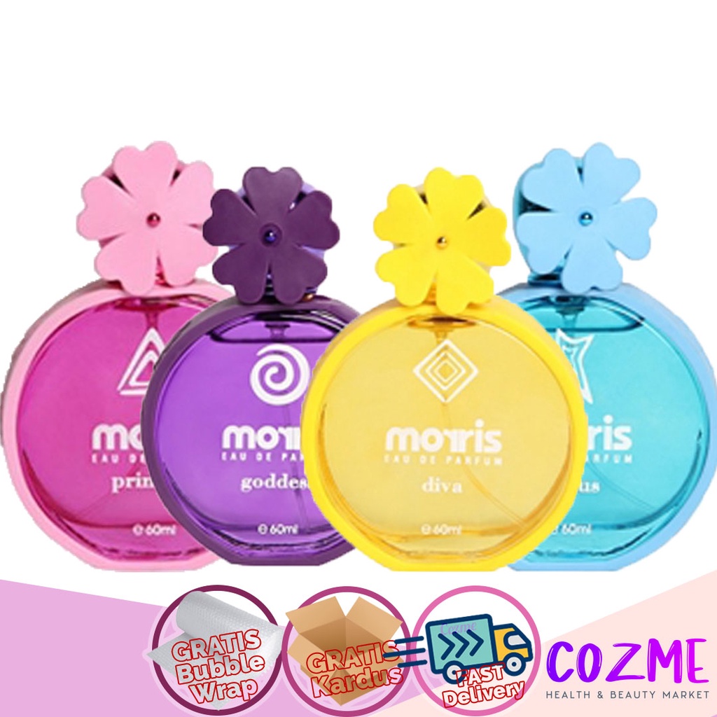 Jual MORRIS Flower Eau De Parfum 60mL PRINCESS | Shopee Indonesia
