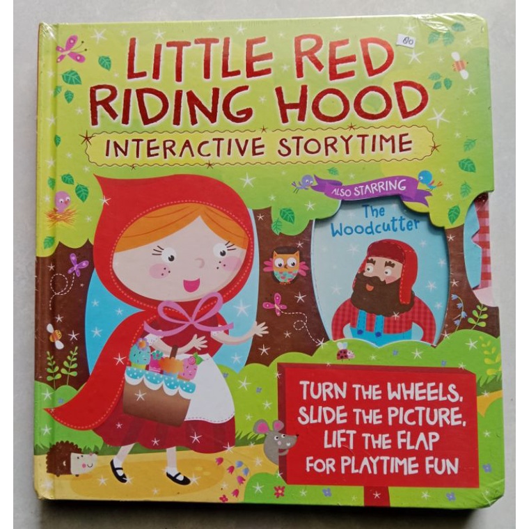 Jual Boardbook Little Red Riding Hood Interactive Story Time | Shopee ...