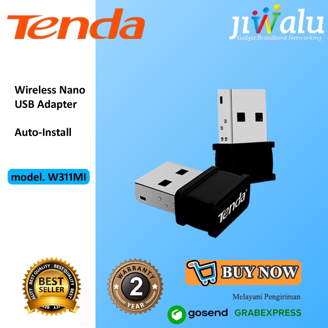Jual Tenda W311MI Nano Receiver USB WiFi Dongle Adapter Mini Penerima ...