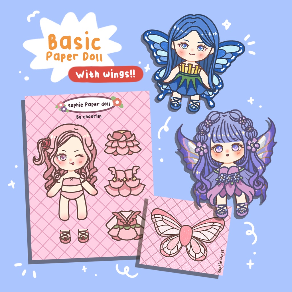 Jual Fairy Basic Paper Doll | Shopee Indonesia