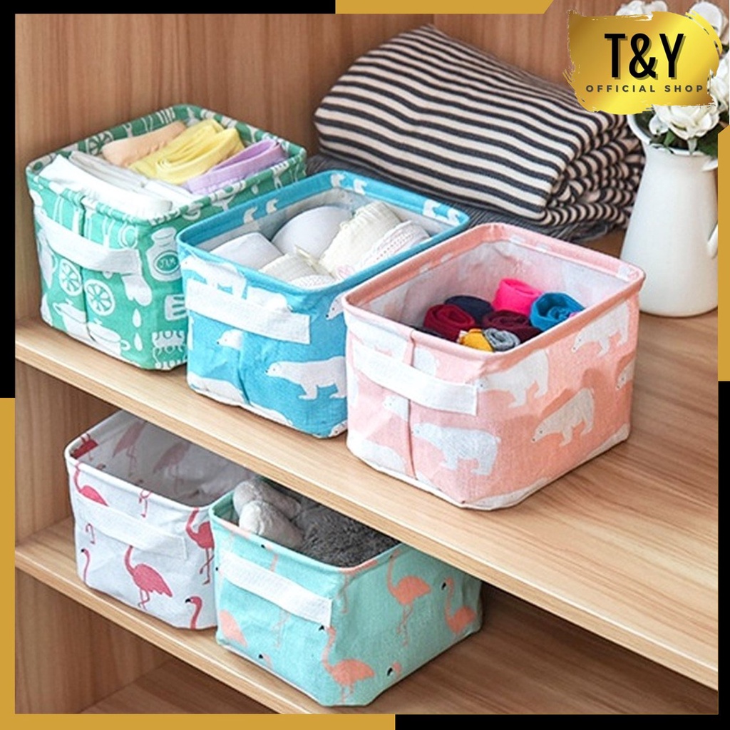 Jual T&Y Storage Box Keranjang Kotak Perlengkapan Rumah Multifungsi Box ...