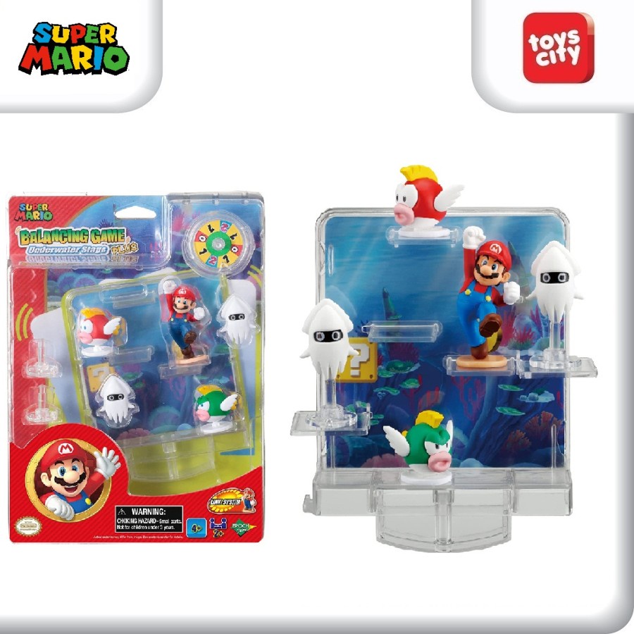 Jual Super Mario Balancing Game Plus - Underwater Stage - Mainan Board ...
