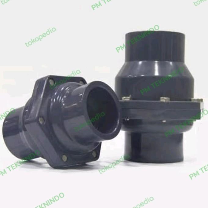 Jual Best Seller Swing Check Valve Pvc Socket 1" Inch/Klep Tabok Socket Pvc | Shopee Indonesia