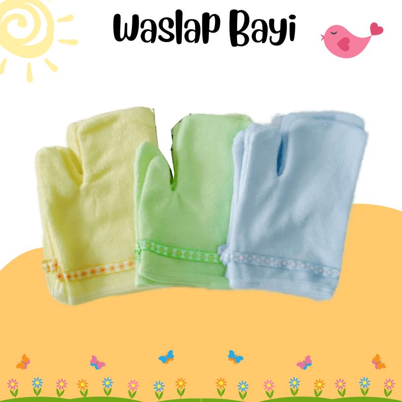 Jual Harga Satuan ~ Washlap Bayi Lap Mandi Bentuk Jari | Shopee Indonesia