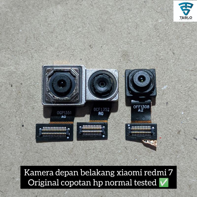 Jual modul kamera depan belakang Xiaomi Redmi 7 original copotan hp ...
