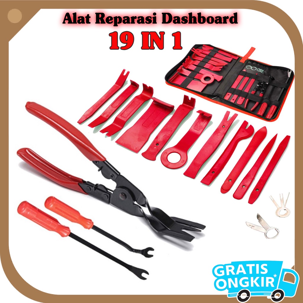 Jual Set Alat Reparasi Dashboard Audio Mobil Trim Pliers Removal Tool ...