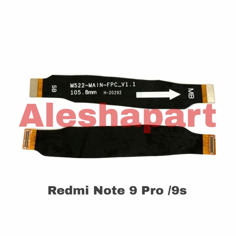Jual Flexible Lcd/UI Board/Flexible Mainboard Xiaomi Redmi Note 9 Pro ...