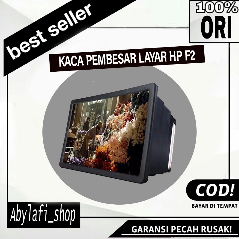 Jual Kaca Pembesar Proyeksi Layar HP/Smartphone 3D Portable F2 | Shopee ...