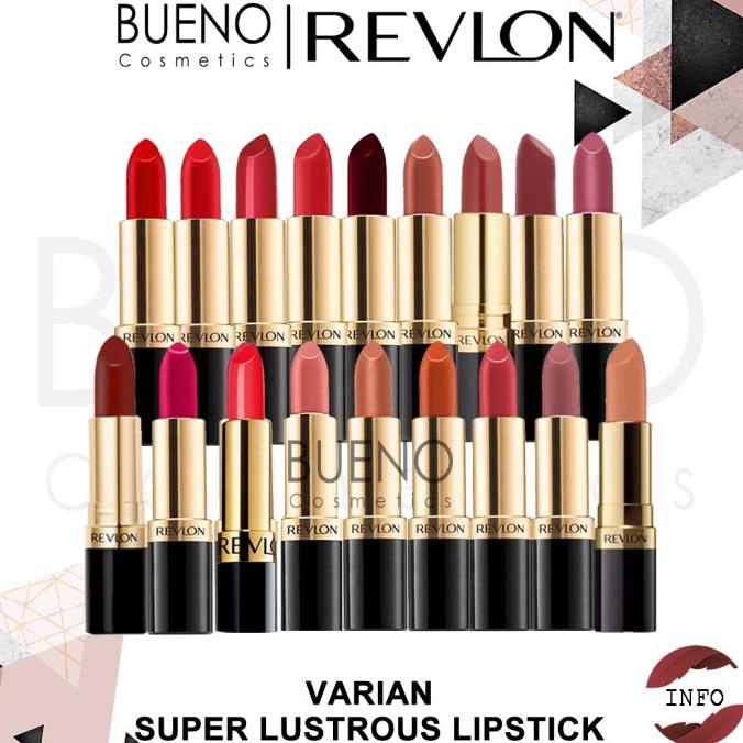 Jual REVLON SUPERLUSTROUS LIPSTICK CREME LIPSTIK LIPCREAM LIPCOLOR ...
