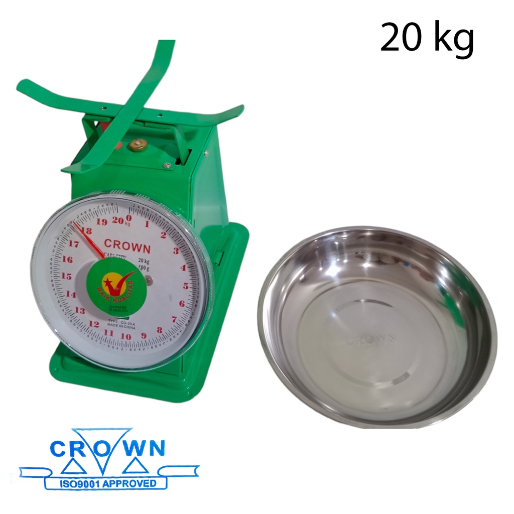 Jual Timbangan Buah 20kg Besi Stainless Jarum Analog Manual Duduk Sembako Telor Kue Tepung Buah ...