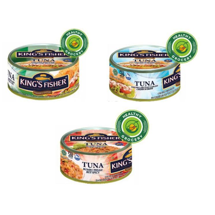 Jual Promo Terbatast0T4f King's Fisher Tuna 170gr In Brine / In Oil ...