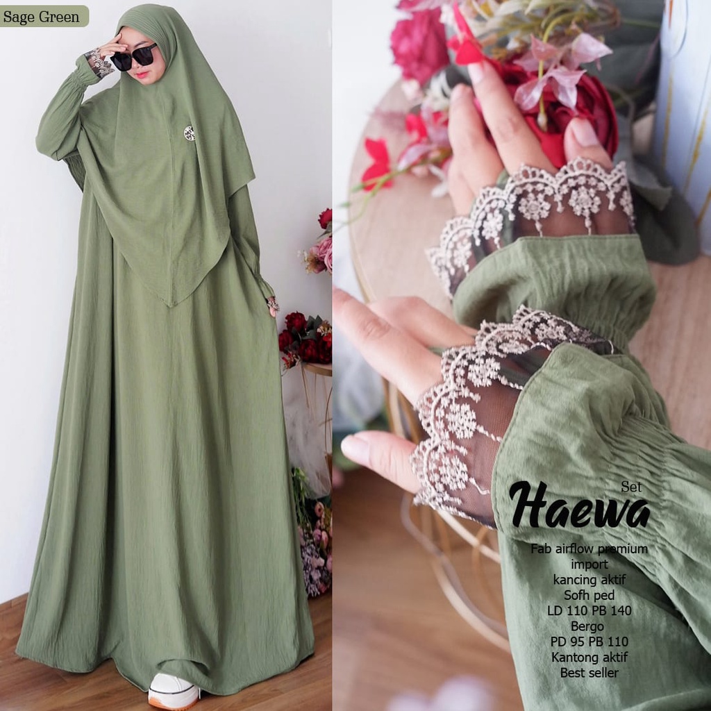 Jual MODEL GAMIS PREMIUM TERBARU HAEWA GAMIS | LONG DRESS PREMIUM ...