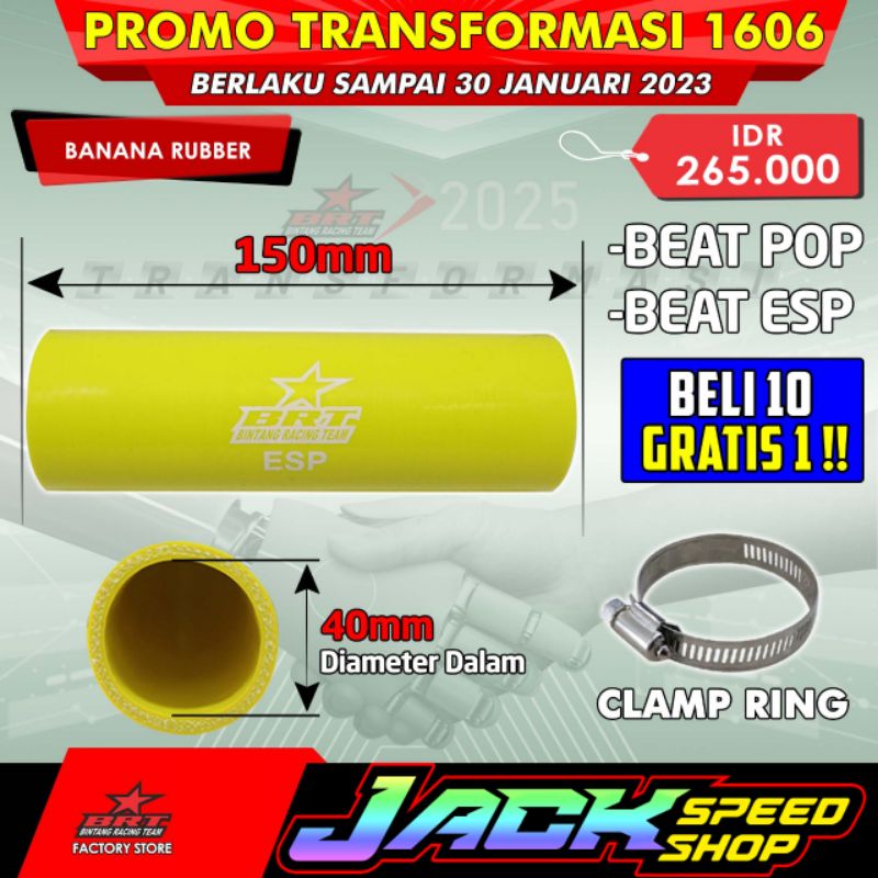 Jual VELOCITY BRT BANANA RUBBER BEAT FI ESP POP STREET SPORTY SCOOPY ...