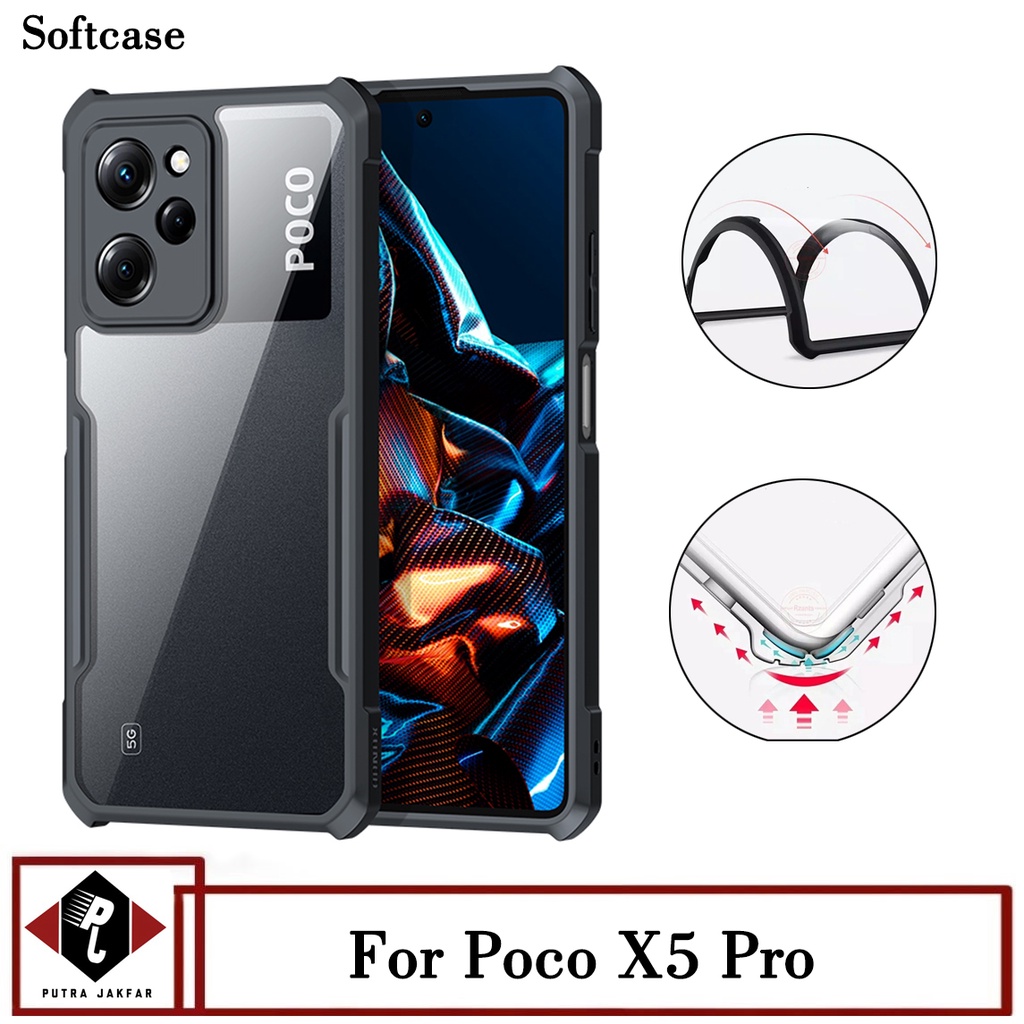 Jual Case Transparan Terbaru Poco X5 Pro 5G Shockproof Slim Armor ...