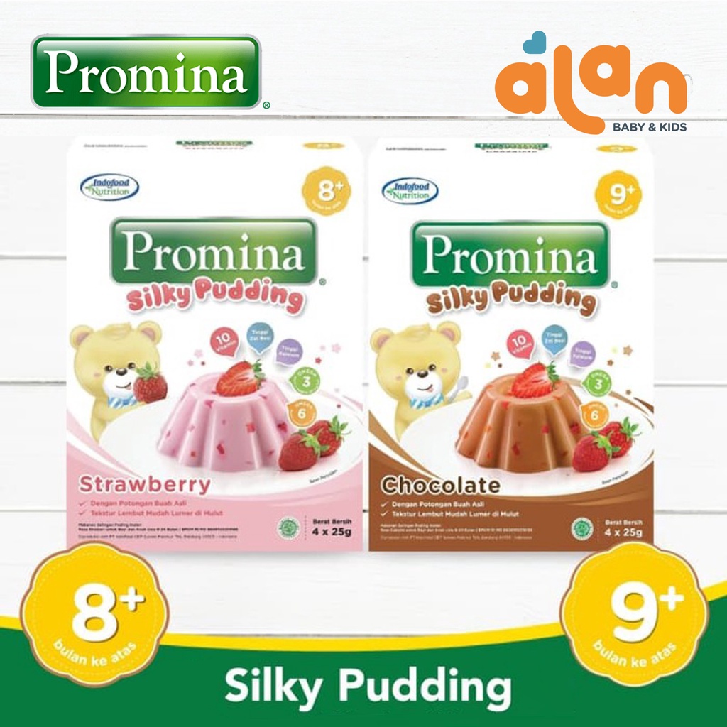 Jual Promina Silky Pudding Snack Bayi & Anak [100 g] | Shopee Indonesia