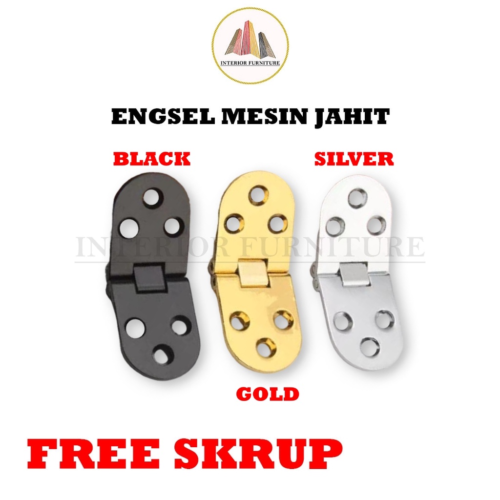 Jual Engsel Meja Lipat - Engsel Mesin Jahit Flap Hinges | Shopee Indonesia
