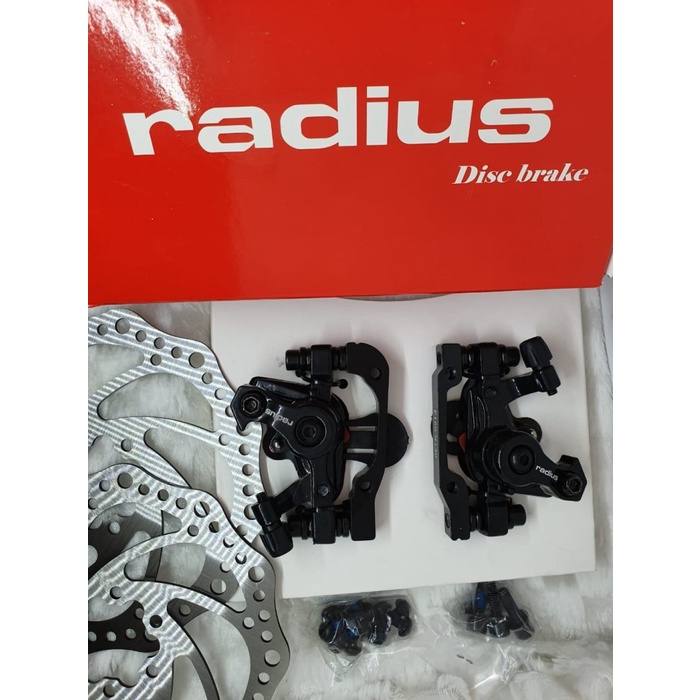 Jual Rem discbrake disc brake caliper cakram sepeda mekanik radius BR ...