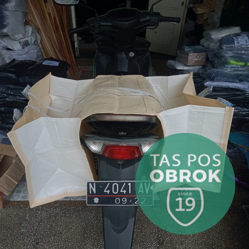 Jual TPO Rengkek/ronjot/tas karung motor super tebal/tas obrok | Shopee ...