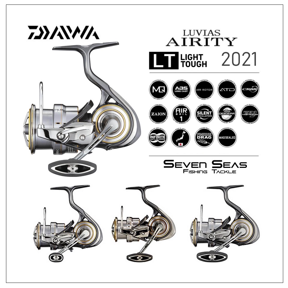 Jual Daiwa Luvias Airity LT Model 2021Japan Spinning Reel Pancing | Shopee Indonesia