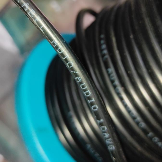 Jual kabel AWG10 AWG 10 10AWG Hitam per meter pcmelektrob9090 Ayo Beli ...