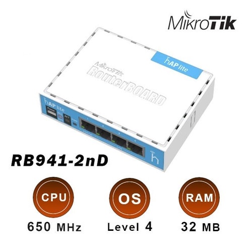 Jual MikroTik hAP lite RB941-2nD | RB941 2nD | RB 941 2nD | Shopee ...