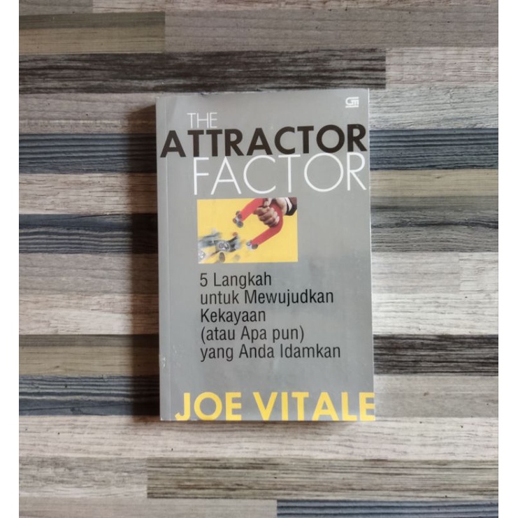 Jual THE ATTRACTOR FACTOR - JOE VITALE (ORIGINAL) | Shopee Indonesia