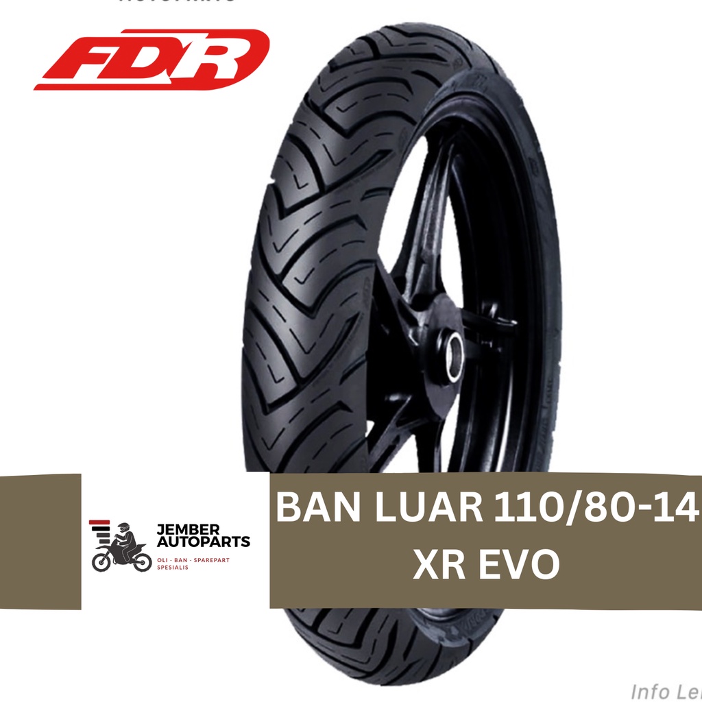 Jual BAN LUAR Motor Matic 110/80-14 XR EVO FDR Aerox Honda Adv | Shopee ...