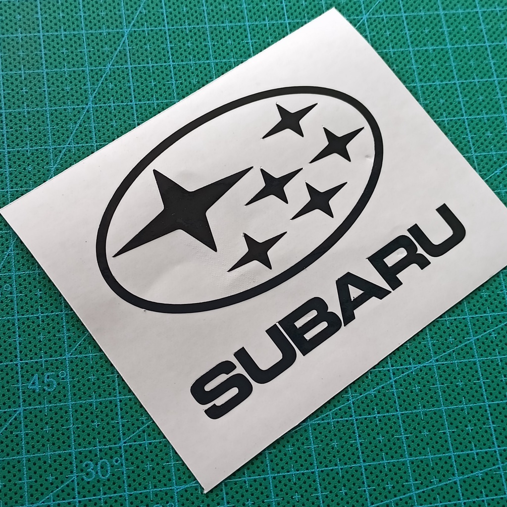 Jual STIKER CUTTING SUBARU / STICKER CUTTING / STIKER LOGO / STIKER ...