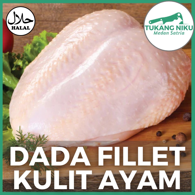 Jual DADA FILLET AYAM KULIT - HALAL DAGING TANPA TULANG SEGAR FROZEN ...