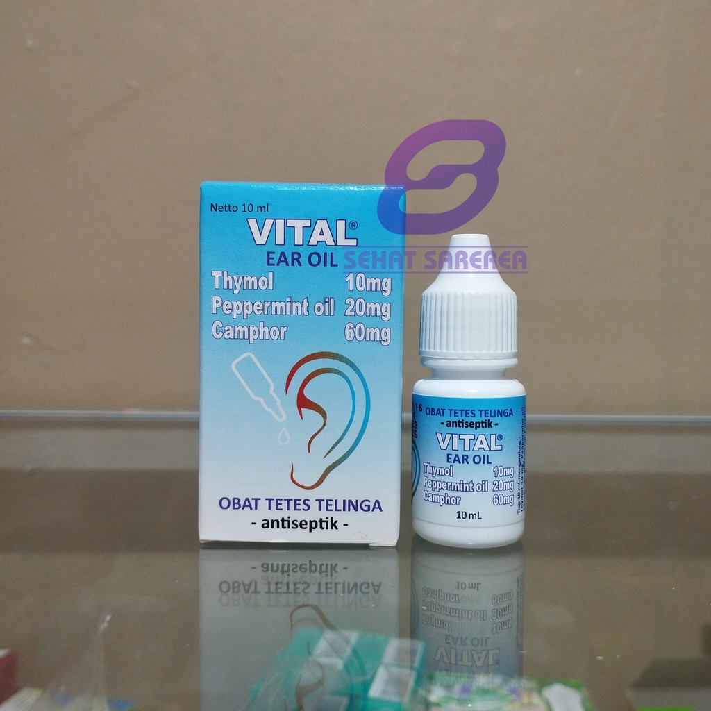 Jual Vital Ear Drops 10 ml Tetes Telinga | Shopee Indonesia