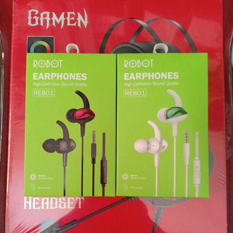 Jual Headset Robot Re801 ultrabass | Shopee Indonesia
