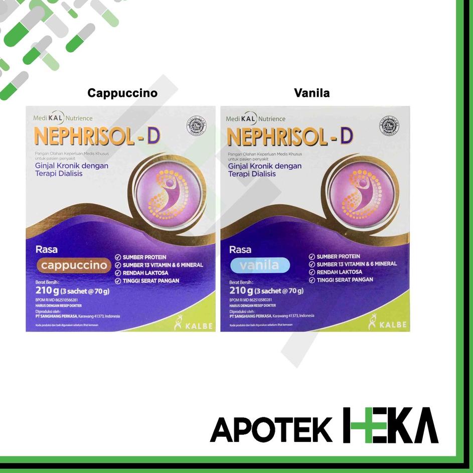 Jual ☚ Nephrisol-D Vanila 210 gram - Susu Pasien Ginjal Dialisis ...
